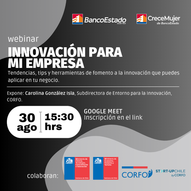 Webinar Innovación para mi Empresa